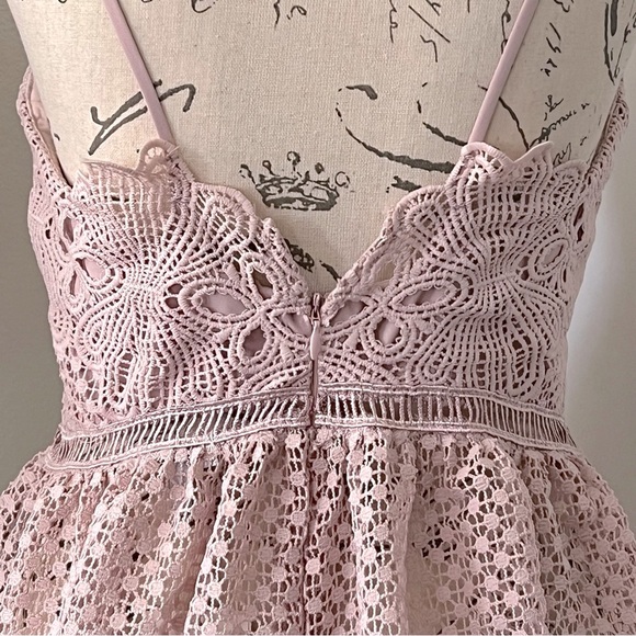Tobi | Tops | Nwt Pale Pink Tobi Spaghetti Strap Crochet Tank | Poshmark